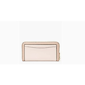 Kate Spade New York Morgan Colorblocked Saffiano Leather Wallet in Pale Dogwood