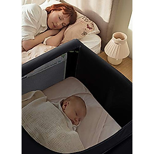 Brolex Mini Crib Canopy Cover for Pack and Play Portable Travel Cribs, Stretchy Breathable Netting Tent and Shade for Indoor or Outdoor Naps, Play or Sleeping, Baby Safe Child Protection