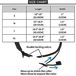 Tactical AirTag Dog Collar, FEEYAR Heavy Duty Air Tag Dog Collar [Thick & Wide], Military Dog Collar with Apple AirTag Holder and Handle, Adjustable GPS Dog Collar for Medium Large Dogs (L, Brown)