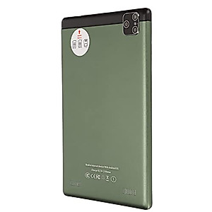 Pomya HD 8 Inch Tablet,Portable IPS LCD HD Tablet,Dual Cards Dual Standby Calling Tablet,2GB RAM 32GB ROM, Tablet for Android Tablet(Green)