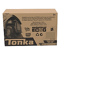 Tonka Steel Mighty Dump Truck - Yellow, For Ages 3+, Made of Steel and Plastic