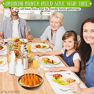 Arancini Maker Mold Meatball Mold - 2Pcs Rice Ball Maker Shake Kitchen Tools Cone Press DIY Kit Ball Mold Maker Kit Meatball Maker Mold - Rice Scoop Ball Rice Mold Onigiri Molds Rice Ball Maker Mold