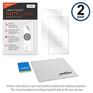 BoxWave Screen Protector Compatible With Pioneer AVH-290BT (Screen Protector ClearTouch Anti-Glare (2-Pack), Anti-Fingerprint Matte Film Skin for Pioneer AVH-290BT