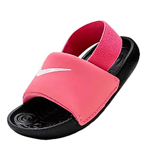Nike Boy's Aqua-Gear Baby/Toddler Slide, Digital Pink White Black, 21 EU