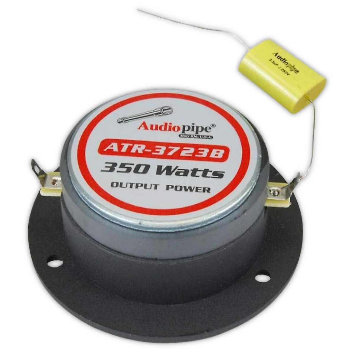 Audiopipe ATR3723B Black Atr Series 350 Watt Tweeter