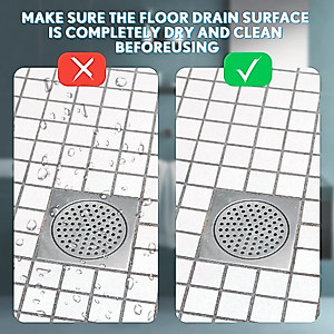 PPKKAI，30 Pack Disposable Shower Drain Hair Catcher，Shower Drain Dog Hair Catcher，Mesh Filter Sink Strainer Stickers，Bathtub Drain for Kitchen Bathroom