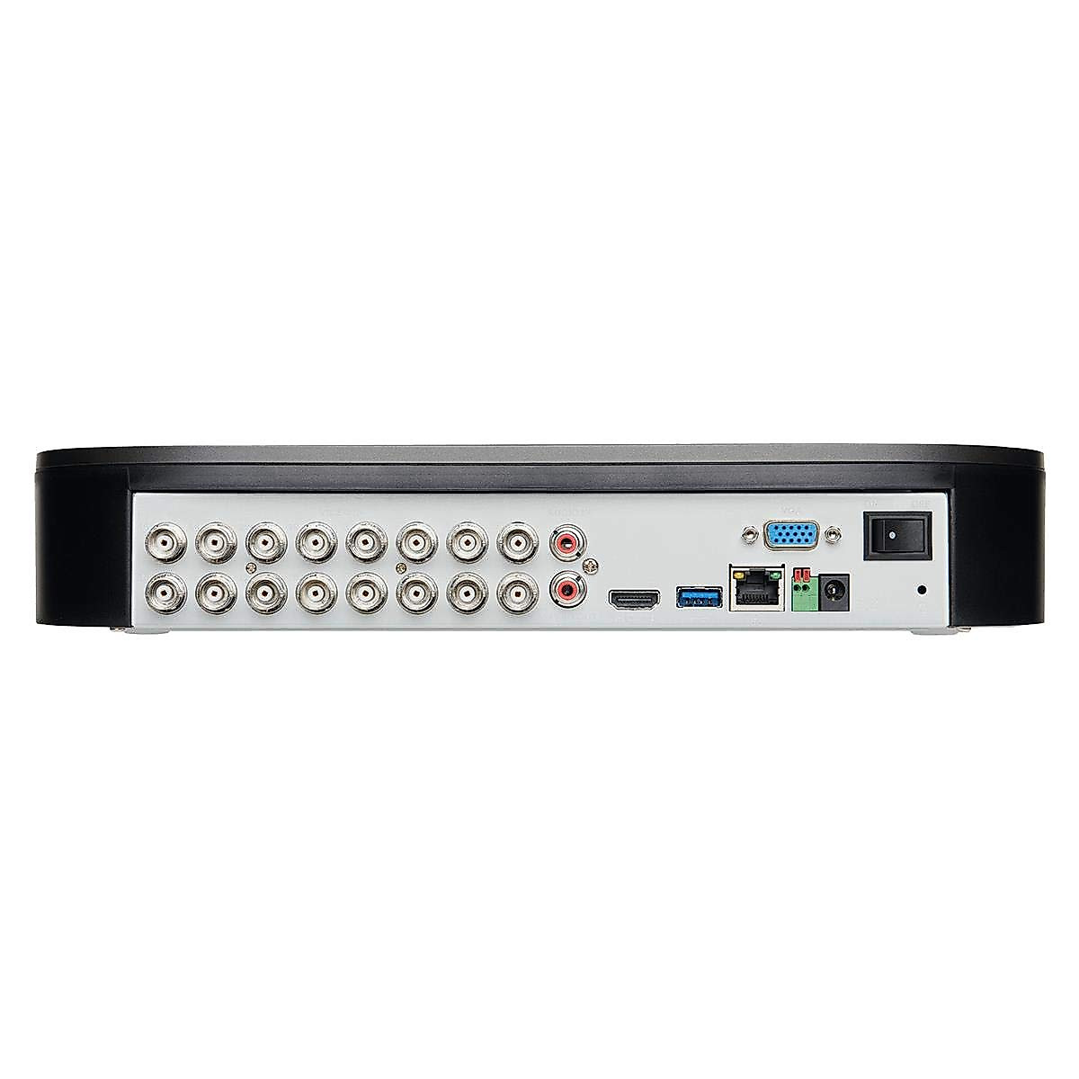 Lorex D441A62B 16 Channel 1080p Analog HD 2TB Security System DVR with Advanced Motion Detection Technology and Smart Home Voice Control, Black