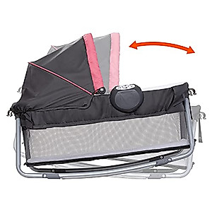 Baby Trend Lil Snooze Deluxe III for Twins,Cozy Berry