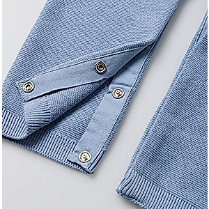 Stellou & friends Knit Romper - 2T Blue Toddler Romper, Baby Romper, Baby Boy Rompers