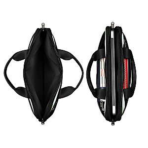 Laptop Bag for Women Men Waterproof Laptop Shoulder Bag 14-15.6 Inch Computer Messenger Bag Carrying Case (Cartoon Frogs)