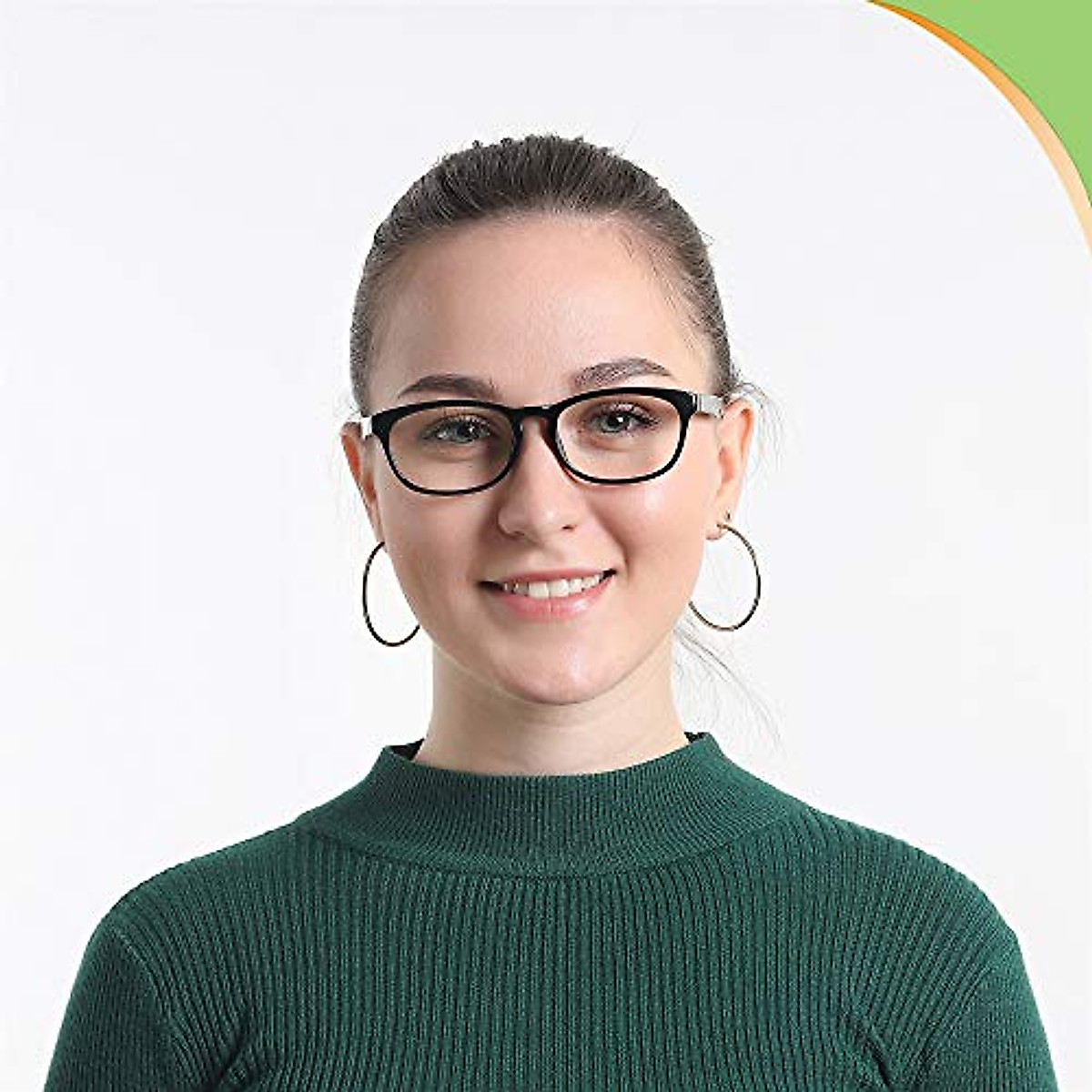 LifeArt Blue Light Blocking Glasses, Anti Eyestrain, Computer Reading Glasses, Gaming Glasses, TV Glasses for Women Men, Anti UV, Anti Glare (Black, 1.50 Magnification)