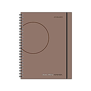 At-A-Glance 80620430 Plan. Write. Remember. Planning Notebook Two Days Per Page 9 3/16 x 11 Gray