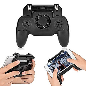 S R Mobile S R Cooling Handle Mobile Game Artifact Trigger Fire Button Aim Key Smart Phone Holder Handle