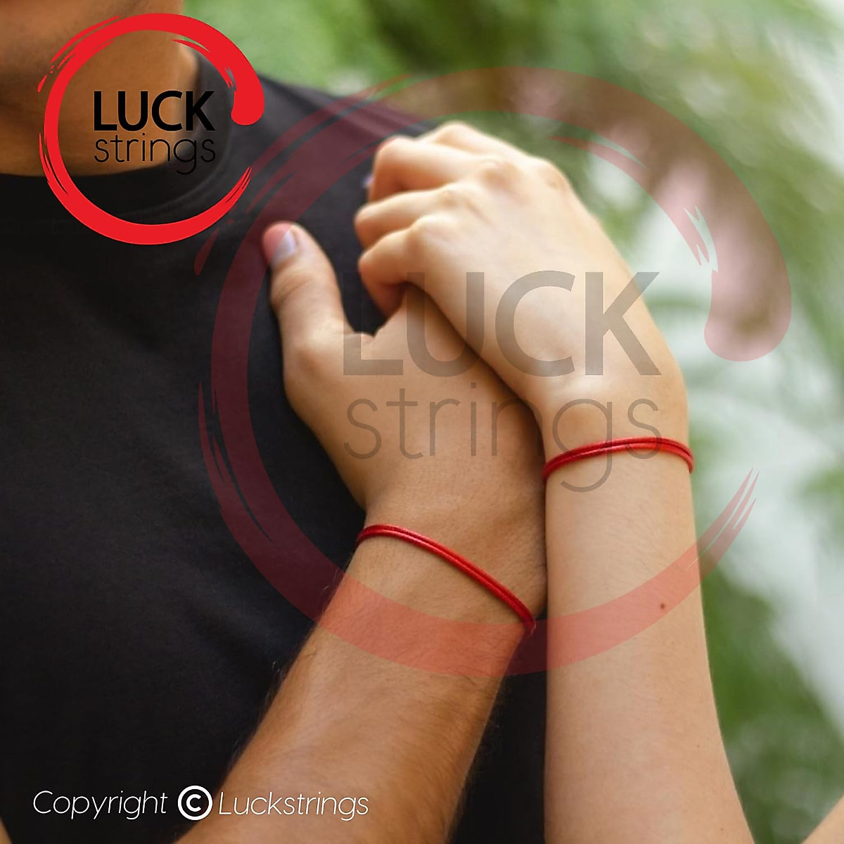 Red Cord Bracelet for Men and Women - Adjustable Kabbalah Protection String - Unisex Waterproof Nylon Cord - Surfer Passion, Strength, Power, Talisman, Good Luck Charm, Energy, Red String of Fate, Love, Evil Eye