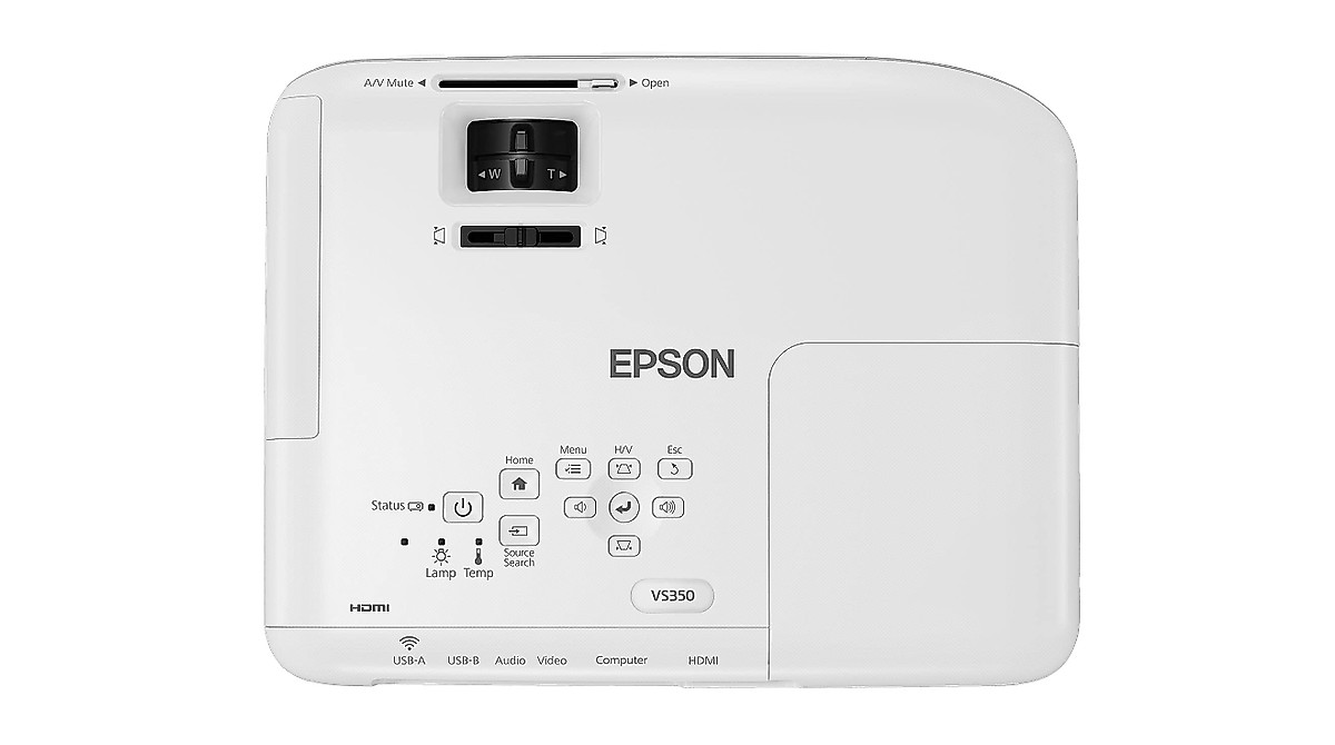 Epson VS350 XGA Projector - Bright 3,300 Lumens for Business & Home