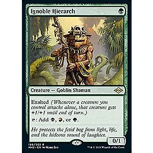 Magic: the Gathering - Ignoble Hierarch (166) - Modern Horizons 2
