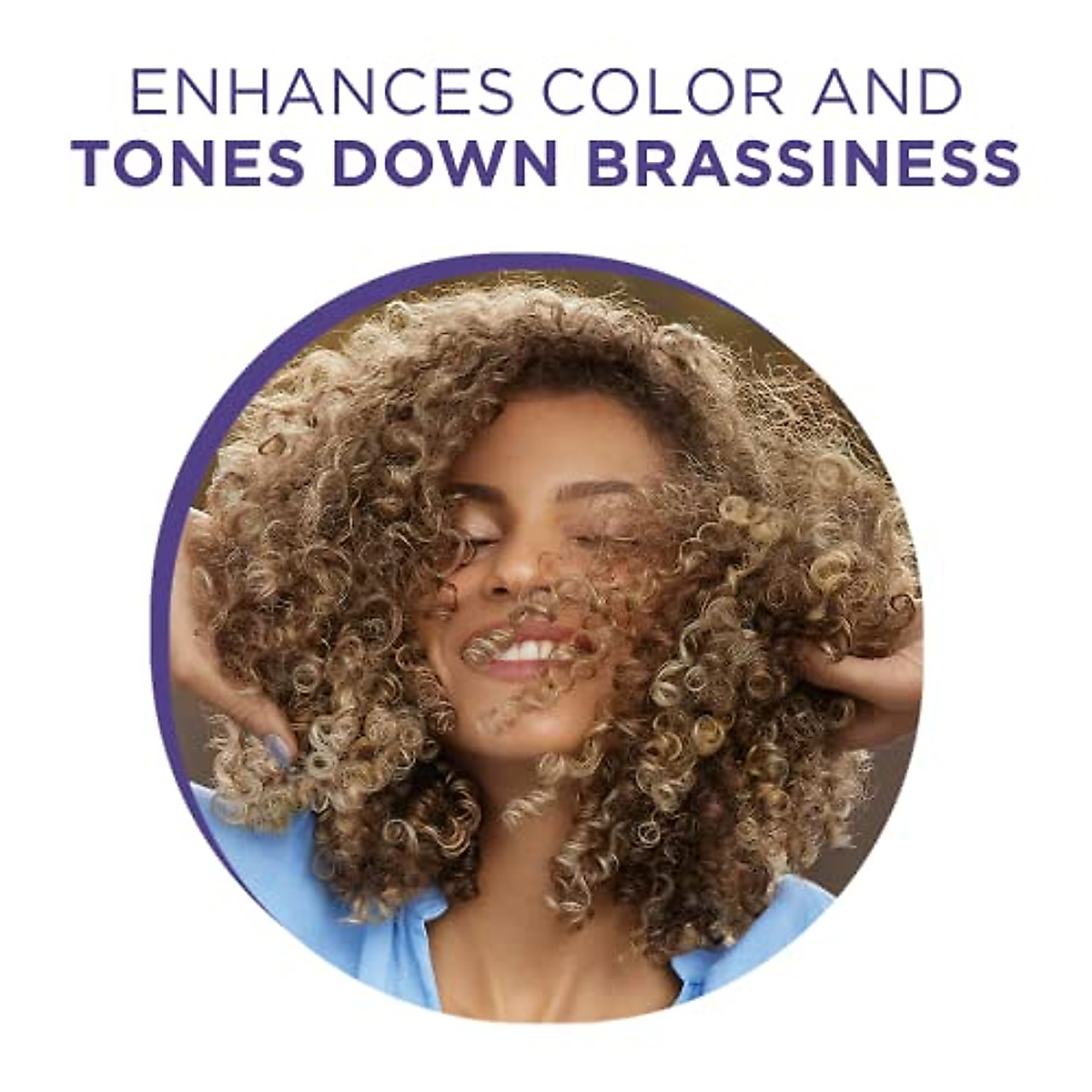 Clairol Professional Shimmer Lights Purple Shampoo, 2 fl. Oz | Neutralizes Brass & Yellow Tones | For Blonde, Silver, Gray & Highlighted Hair (Pack of 2)