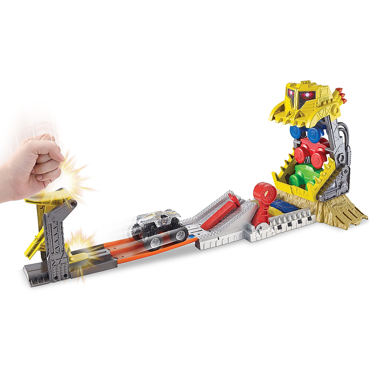 Hot Wheels Monster Jam Front Flip Takedown Playset