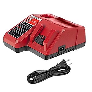 CELL9102 N12 N14 N18 Charger for Milwaukee 12V-18V Li-ion Battery 48-11-1820 48-11-1840 48-11-1850 48-11-2401 48-11-1890