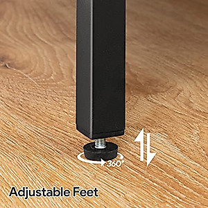 ALLOSWELL 63" Console Table, Narrow Sofa Table, Entryway Table, Industrial Sofa Table, Side Table, for Hallway, Living Room, Bedroom, Sturdy and Stable, Easy to Assemble, Rustic Brown CTHR16001