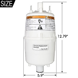 CLLOMAGY 80 Steam Canister Replacement for AprilAire Steam Humidifier Model 800 865,80 Canister for AprilAire 800 Whole House Humidifier,80 Canister Replacement for Aprilaire 800