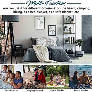 Custom Football Plaid Blanket, Football Throw Blanket Football Blankets for Boys Son,Custom Blanket Gift for Mom Birthday, Soft Bed Flannel Blanket Football Boy Gifts