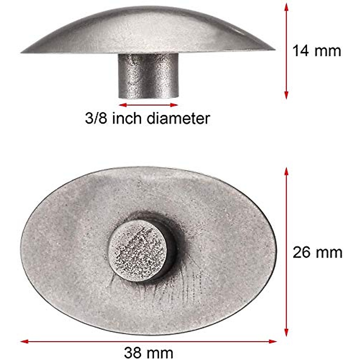 Pinewood Pro Tungsten Canopy Weight for Derby Cars (one 2.5oz Canopy)