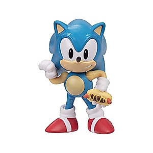 Sonic The Hedgehog 2.5-Inch Action Figure Classic Sonic with Hot Dog Collectible Toy
