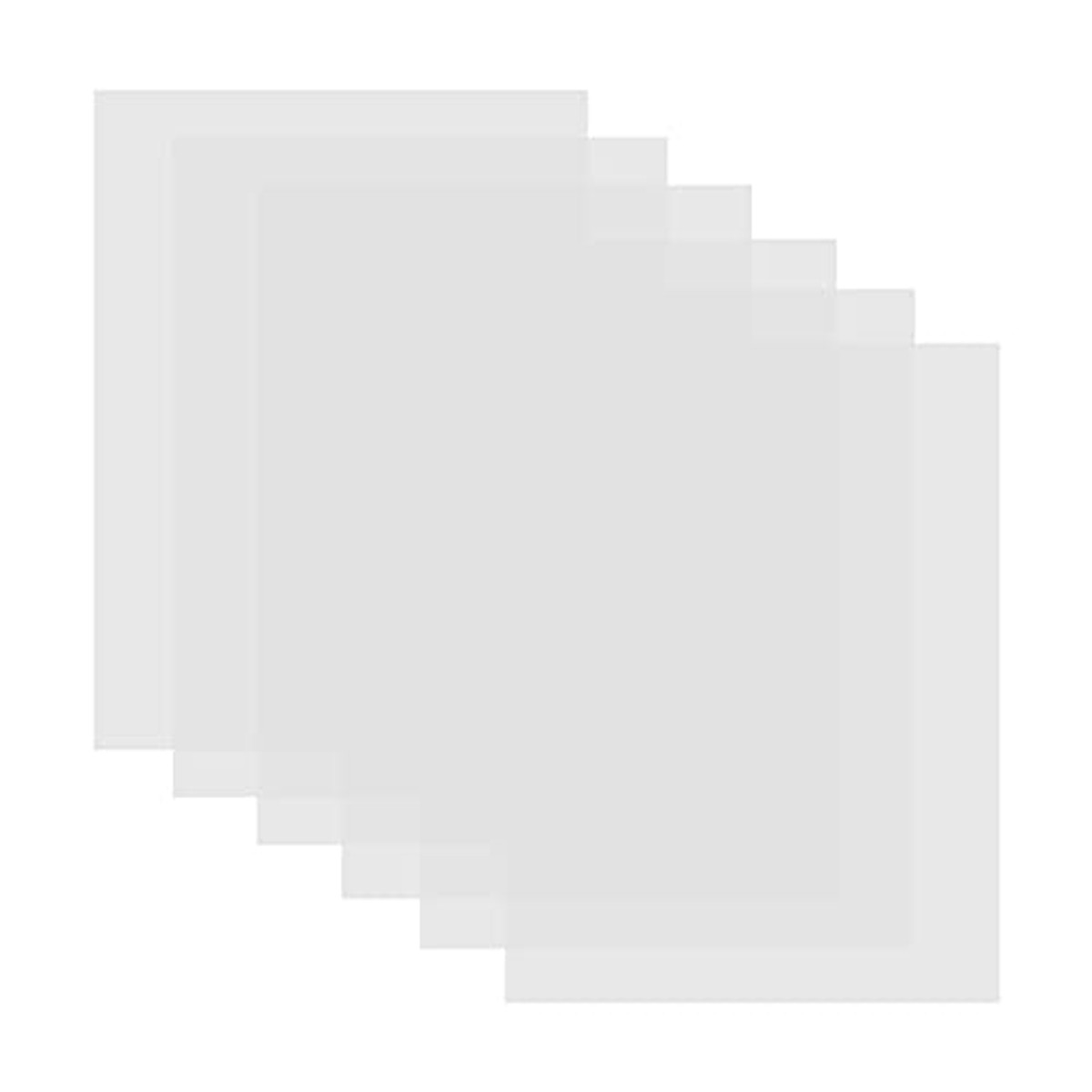 Selens Professional White Gel Lighting Filter, 15.7 x 19.6 Inches Photography Diffusion Paper for Photo Studio Light Diffuser Sheet for Light Red Head Light Strobe Flashlight, 6 Packs