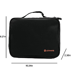 Outdoor Yoyo Toy Equipment Protective Bag Storage Bag, 8 Hole Yoyo Protective Bag with Inner Zippered Pocket