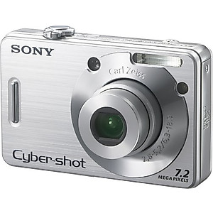 Sony Cybershot DSCW70 7.2MP Digital Camera with 3x Optical Zoom