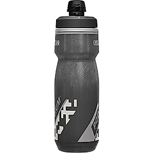 CamelBak Podium Dirt Series Chill Insulated Mountain Bike Water Bottle 21 oz, Black