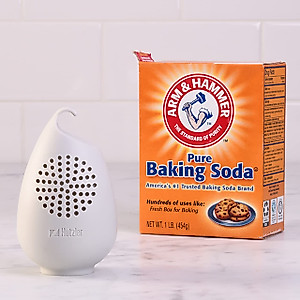 Hutzler Refrigerator Freshener Odor Absorber, one size, White