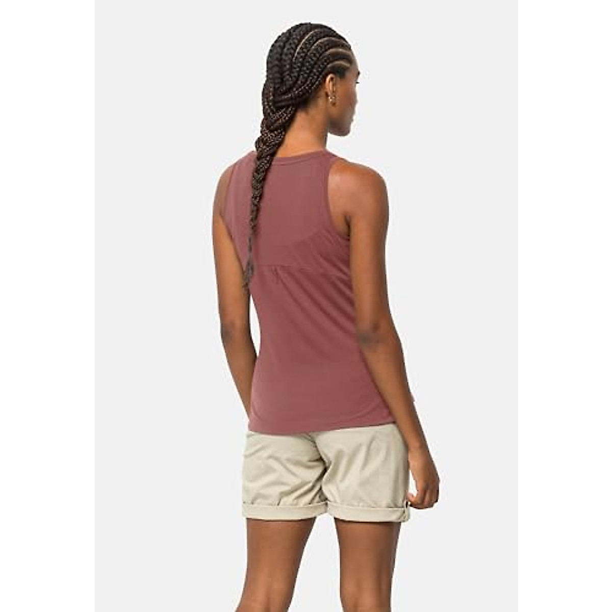 Jack Wolfskin Women Relief Tanktop W, Apple Butter, X-Small