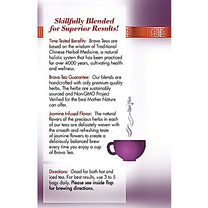 Bravo Tea Kidney Strong Herbal Tea Caffeine Free, 20 Tea Bags