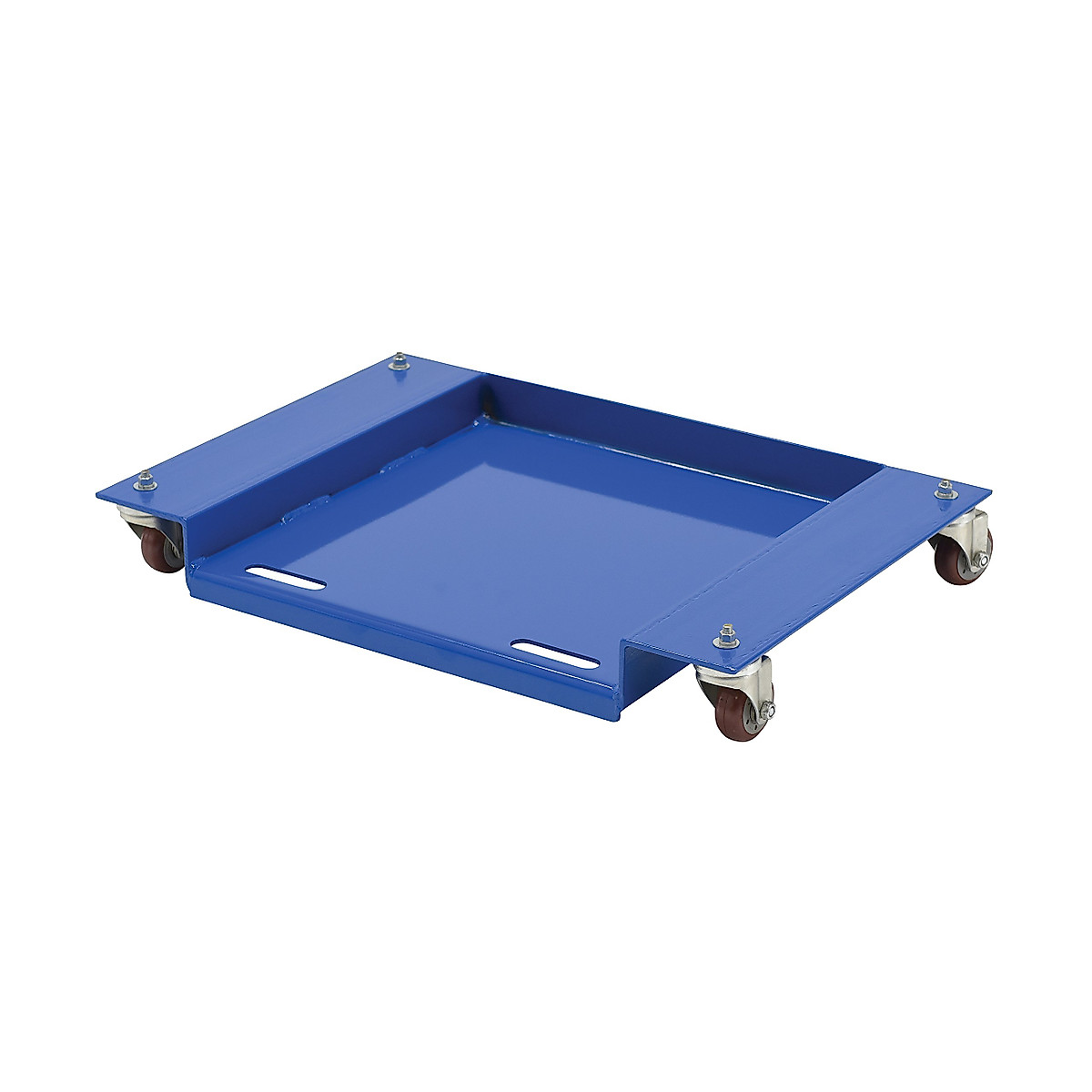 Vestil LFH-55 Low Profile Floor Hugger Dolly, 840 lbs Capacity, 22" Length x 31" Width x 4-7/16" Height