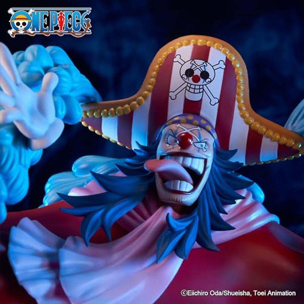 Ichibansho Figure - One Piece - Buggy (Four Emperors), Bandai Spirits Collectible Statue