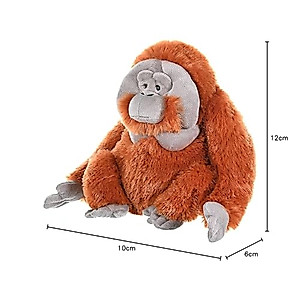 Wild Republic Orangutan Plush, Stuffed Animal, Plush Toy, Gifts for Kids, Cuddlekins 12 Inches
