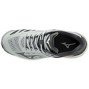 Mizuno Women's Wave Lightning Z5 Volleyball Shoe, grey, 10 B US