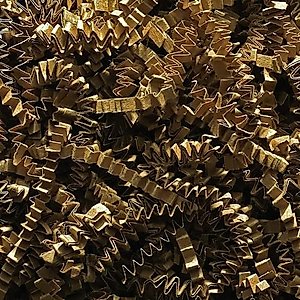 Partners Brand 10 lb. Kraft Crinkle Paper Packing, Shipping, and Moving Box Filler Shredded Paper for Box Package, Basket Stuffing, Bag, Gift Wrapping, Holidays, Crafts, and Decoration