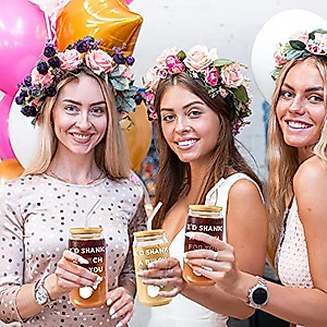 OUNNE Friendship Gifts for Women Friends - Birthday Gift for Sister，Gifts for Best Friends Women, Meaningful Gift For Female Friend, Birthday Gifts for Sister,16.9oz Creative Glass Cup