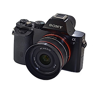 Rokinon AF 24mm f/2.8 Wide Angle Auto Focus Lens for Sony E-Mount, Black (IO24AF-E)