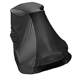 Iceberg Elf Pedal Go Kart Cover,Go Kart for Kids Covers Waterproof,(40" L x 25" W x 25" H) Black, Uv Protection, Dustproof and Rainproof Four-Season Outdoor Protective Cover