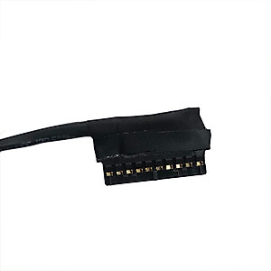 JINTAI Power Battery Cable Wire Line Replacement for Dell Latitude 7480 E7480 7490 E7490 Series Laptop F3YGT DJ1J0 NIA01 DC02002NI00 7XC87 07XC87 CAZ20（19.5CM）