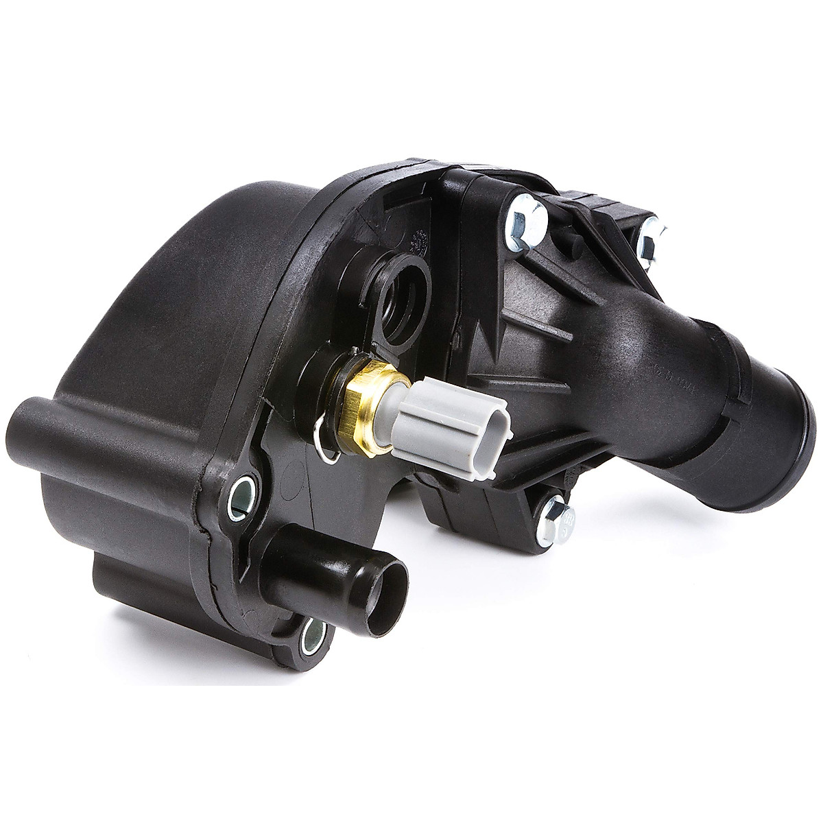 BOXI 902-860 Thermostat Housing Kit Assembly with Sensor Fits for Ford Explorer & Mercury Mountaineer 2002 2003 2004 2005 2006 2007 2008 2009 2010 (V6 4.0L ONLY) OE: 2L2Z8592AA 2L2Z8592BA 2L2Z8592BB