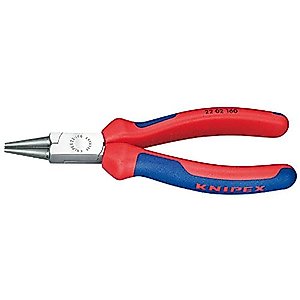 KNIPEX - 22 02 160 Tools - Round Nose Pliers, Multi-Component (2202160)