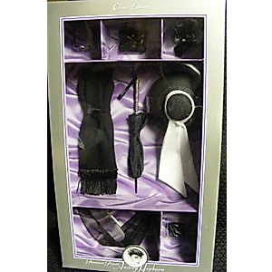 Barbie Audrey Hepburn As Holly Golightly in Breakfast At Tiffany's Classic Edition Doll Black Daytime Ensemble Fashion P