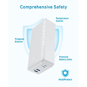 Anker Portable Charger, Power Bank, 40,000mAh 30W Battery Pack with USB-C High-Speed Charging, for MacBook, iPhone iPhone 15/15 Plus/15 Pro/15 Pro Max, iPhone14/13/12 series, Samsung Galaxy, iPad