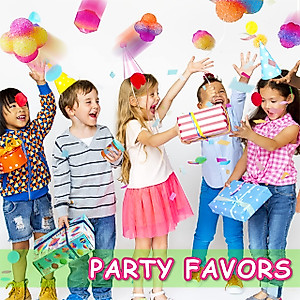 Bouncy Ball Kit Creative Party Favors for Kids, FunKidz Make Your Own Magic Balls Individual 12 Bottles Pack Making Bouncy Balls DIY Craft Kit for Boys Girls