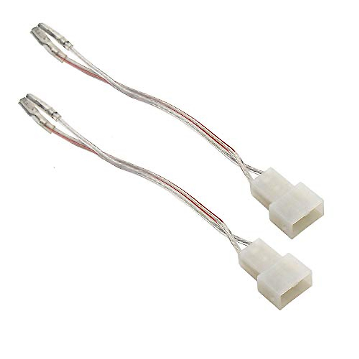 RED WOLF Door Speaker Wire Harness Replacement for Honda 1986-2019 Civic Accord Odyssey CRV Aftermarket Speaker Adapter Connector Replace Install 2 PCS